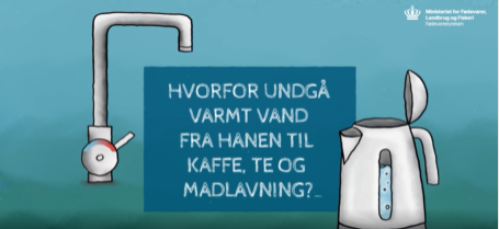 Kan man bruge varmt vand fra hanen til te og kaffe? - Fødevarestyrelsen